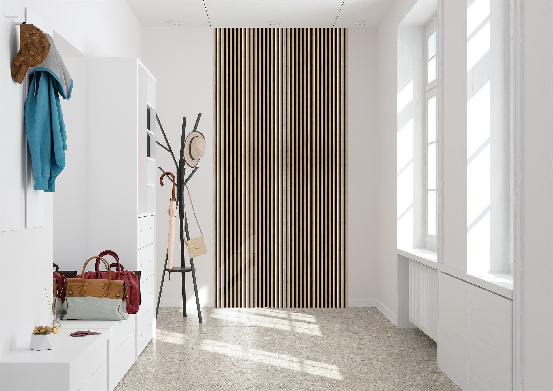 Neuhofer | Akustikpaneele | MDF | Eiche Natur | 3D Wandpaneel ...